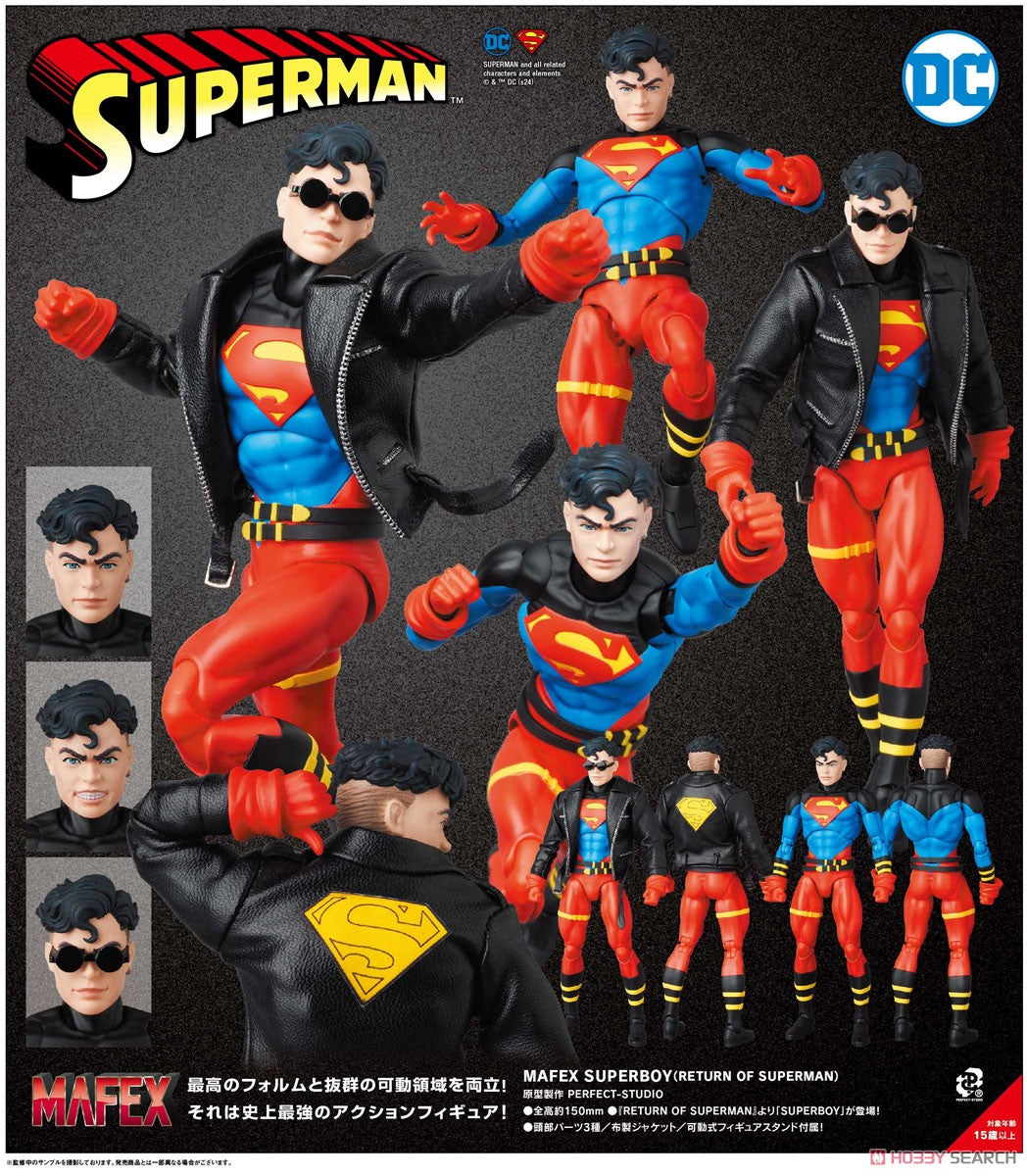 [PREORDER] MAFEX SUPERBOY (RETURN OF SUPERMAN) – Matt's Box Toy Store