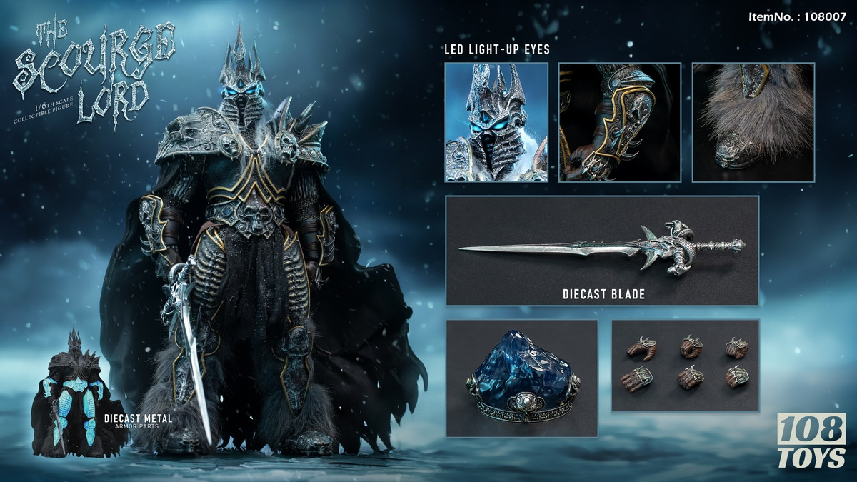 [PREORDER] 1/6 Frozen Demon Lich King – Matt's Box Toy Store