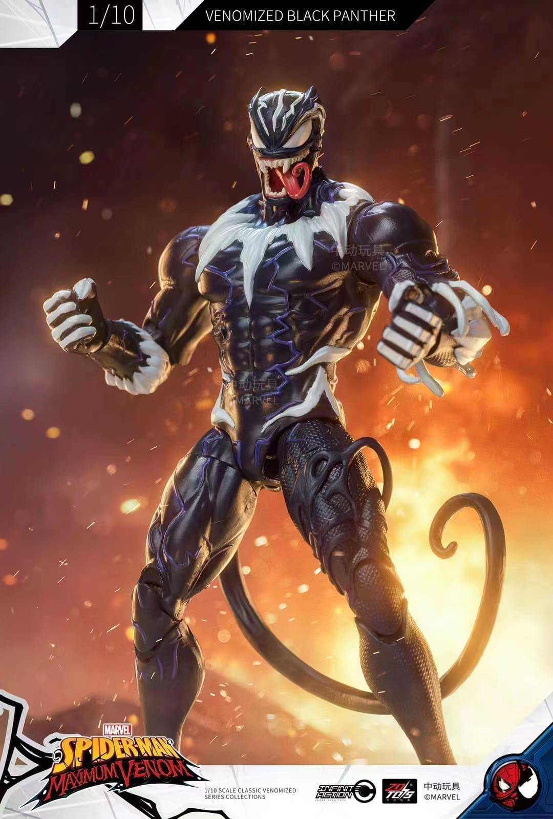 [PREORDER] Venomized Panther – Matt's Box Toy Store