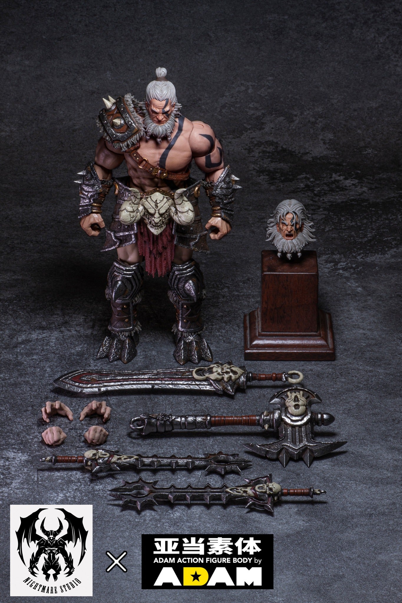 [PREORDER] Nightmare Studio D20 1/12 The Barbarian Berserker – Matt's ...