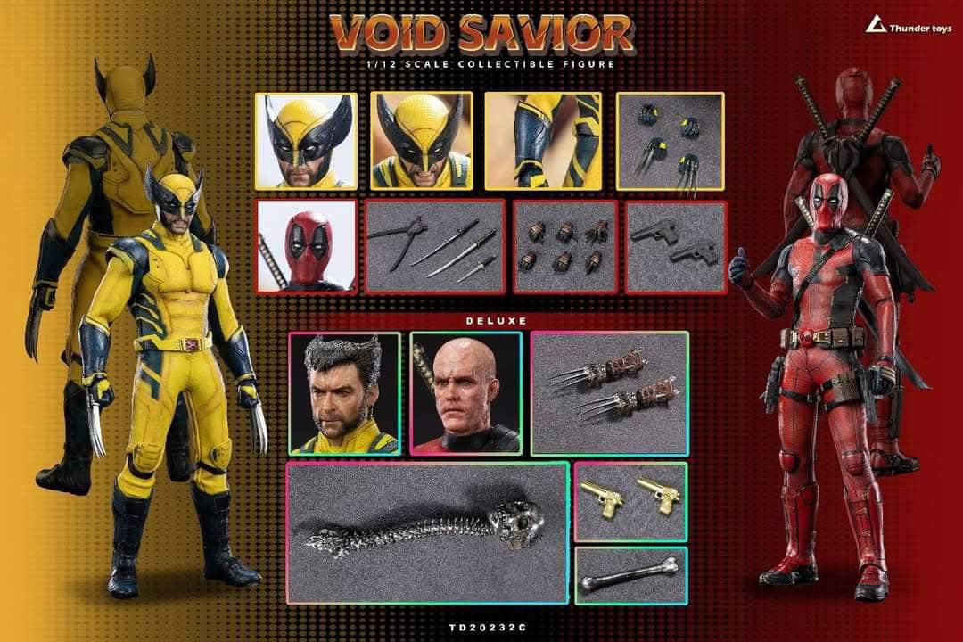 [PREORDER] Thunder Toys 1/12 Void Savior TD20232C SET OF 2 D+W – Matt's ...
