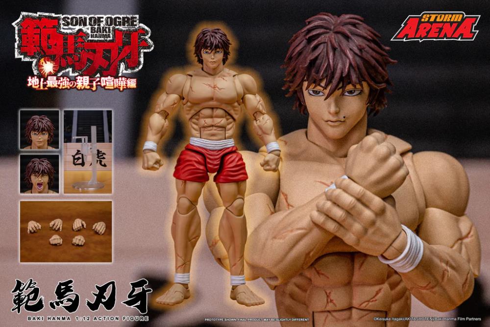 [PREORDER] Storm Toys 1/12 Comic Baki Series Baki Hanma Action Figure ...