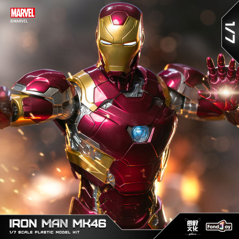 [PREORDER] Fondjoy 1/7 Scale Infinity Saga IRON MAN MARK 46 Model Kit ...