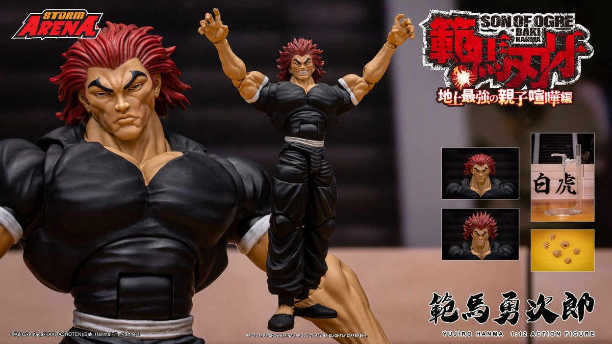 [PREORDER] Storm Toys 1/12 Baki YUJIRO HANMA Action Figure BHSA02 ...