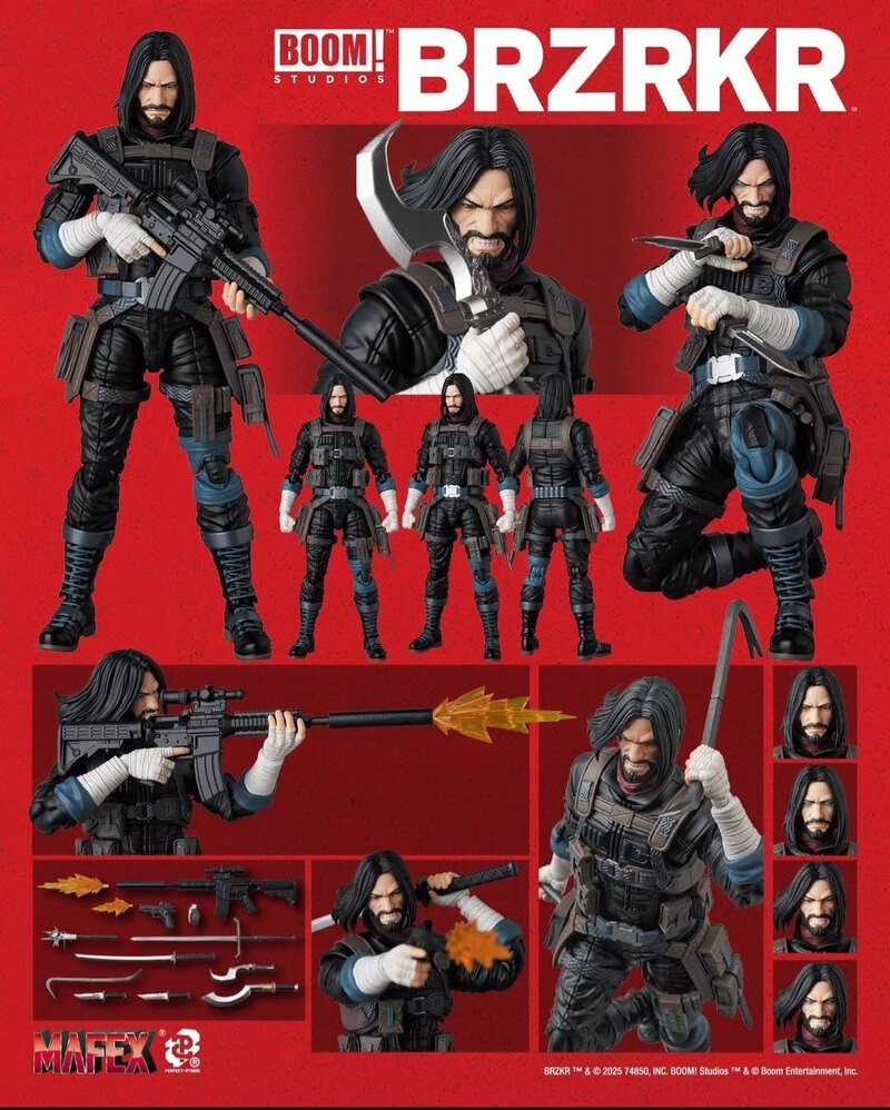 [PREORDER] MAFEX BRZRKR -B- – Matt's Box Toy Store