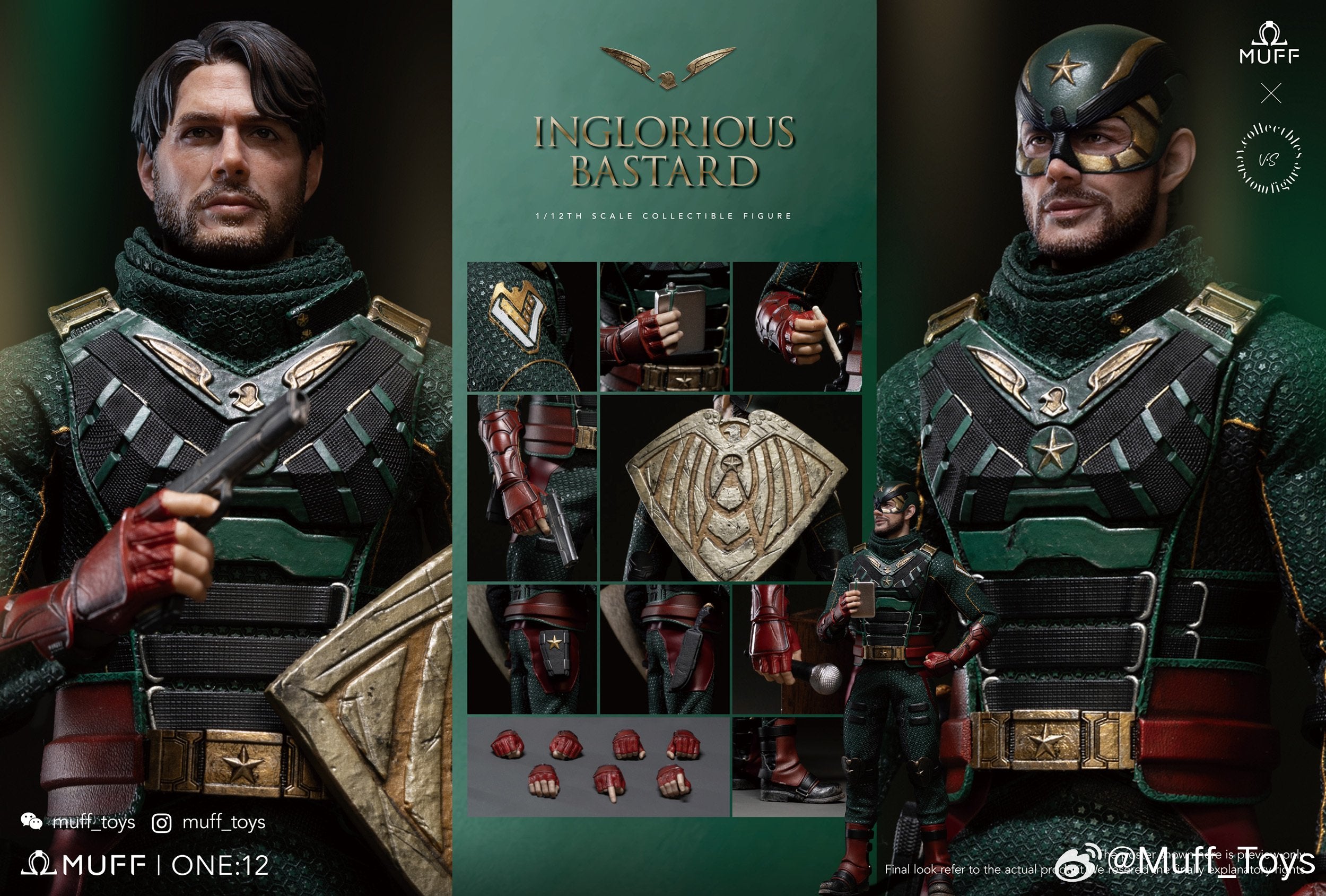 [PREORDER] Muff Toys MF-08 1/12 SOLDIER BOY THE BOYS -Inglorious Basta ...