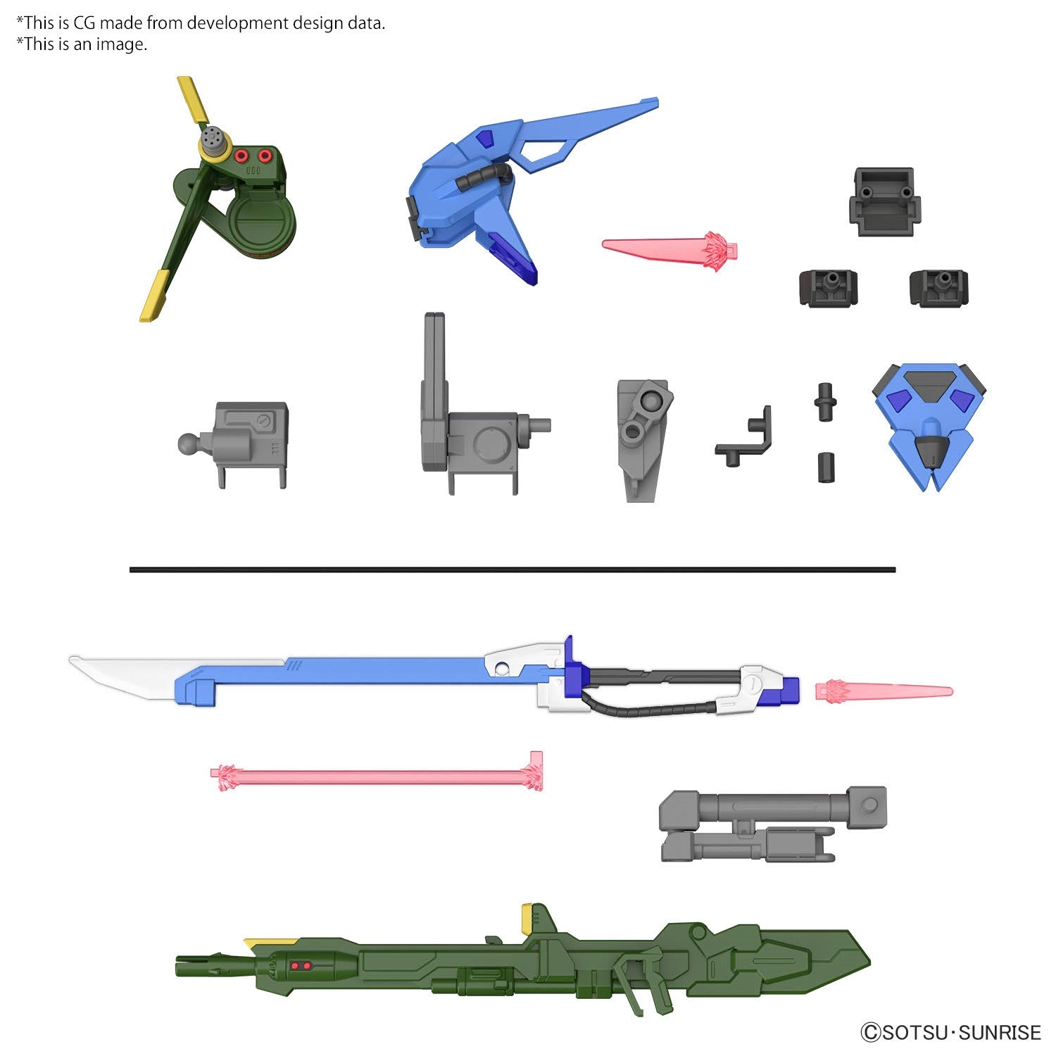 [PREORDER] OPTION PARTS SET GUNPLA 02 (LAUNCHER STRIKER & SWORD STRIKE ...