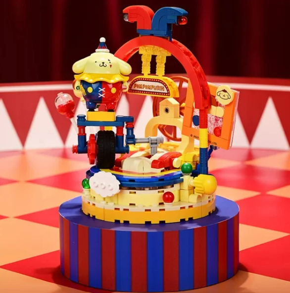 [PREORDER] Sanrio Q Man Blocks Unicycle Performance Pompompurin – Matt ...