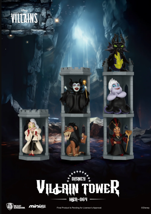[PREORDER] MEA-064 Disney Villain Tower Series Blind Box Set(6PCS ...