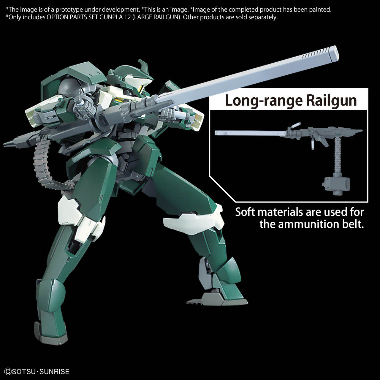 [PREORDER] OPTION PARTS SET GUNPLA 12 (LARGE RAILGUN) – Matt's Box Toy ...