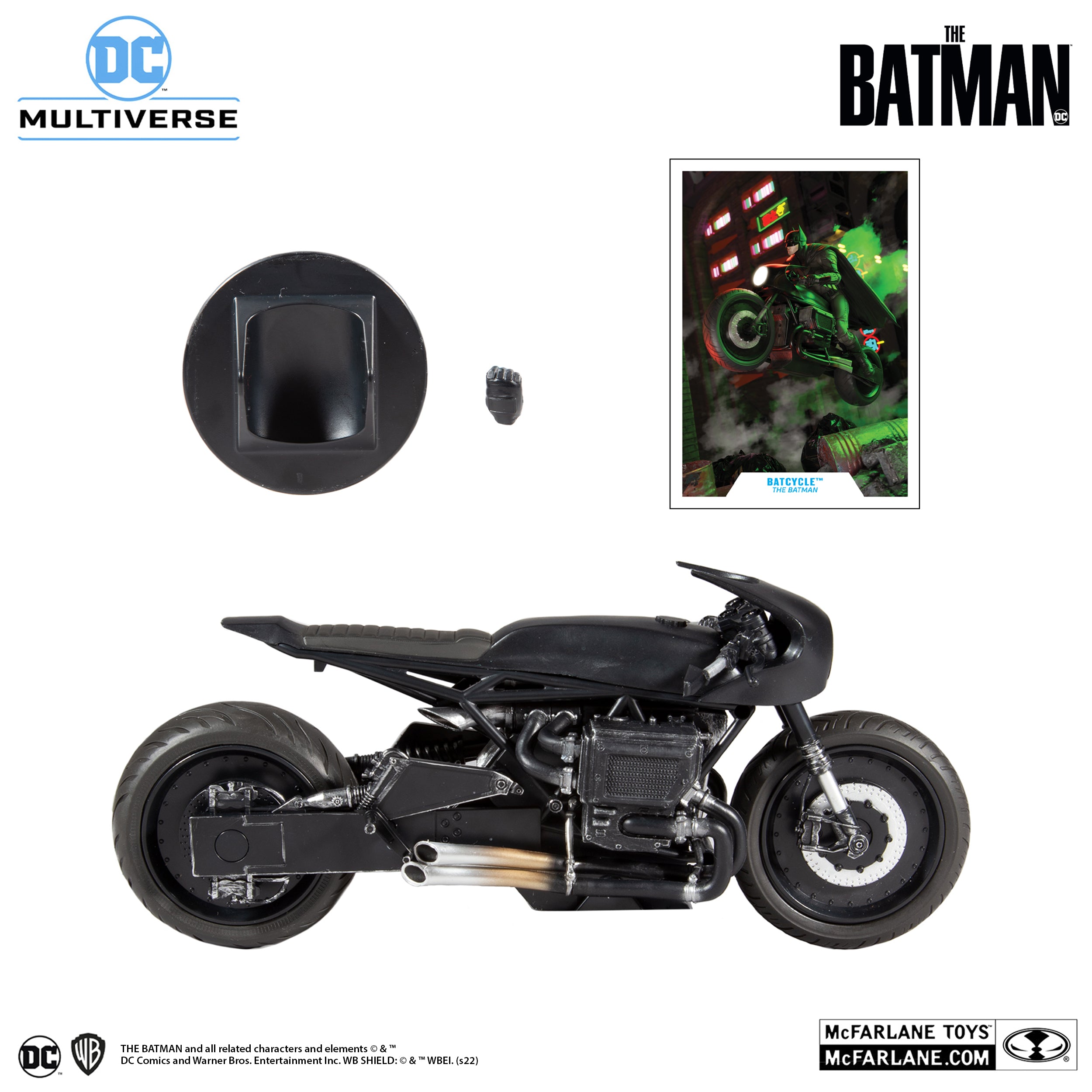 [PREORDER] McFarlane BATCYCLE – THE BATMAN (MOVIE) – Matt's Box Toy Store
