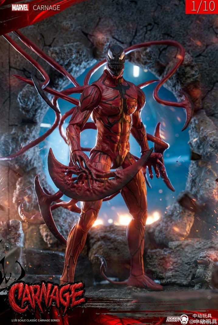 [PREORDER] ZD Toys 1/10 Carnage – Matt's Box Toy Store