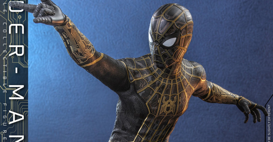 [PREORDER] Spiderman Black & Gold Suit Infinite Action X – Matt's Box ...